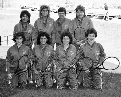 1986 Women's Tennis Team | Cardinals Hall of Champions